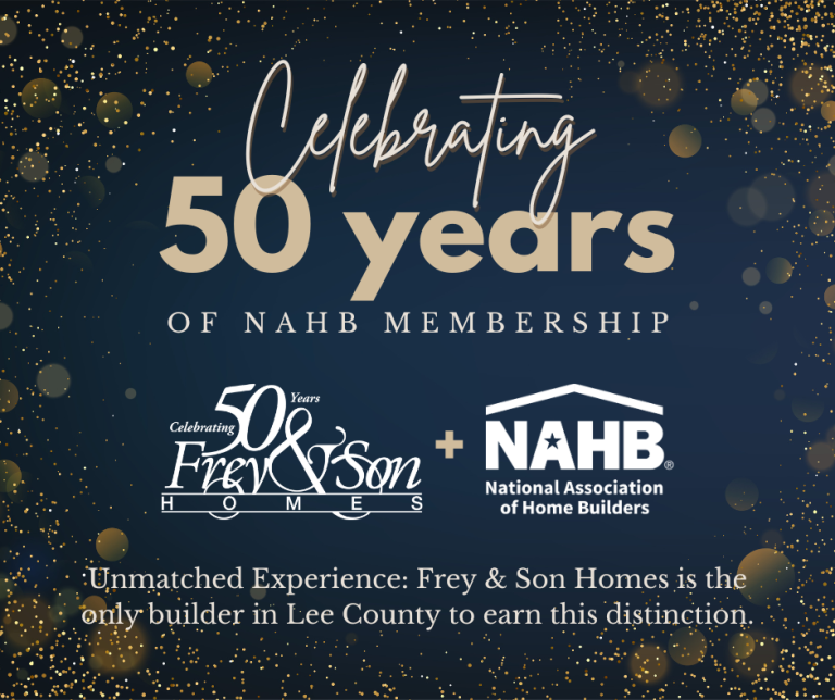 A Legacy of Quality: Frey & Son Homes Celebrates 50 Years of NAHB ...